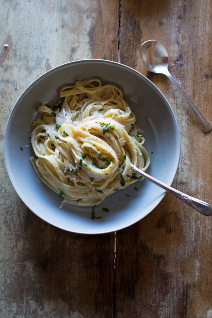 Lemon Pepper Pasta - TableandDish