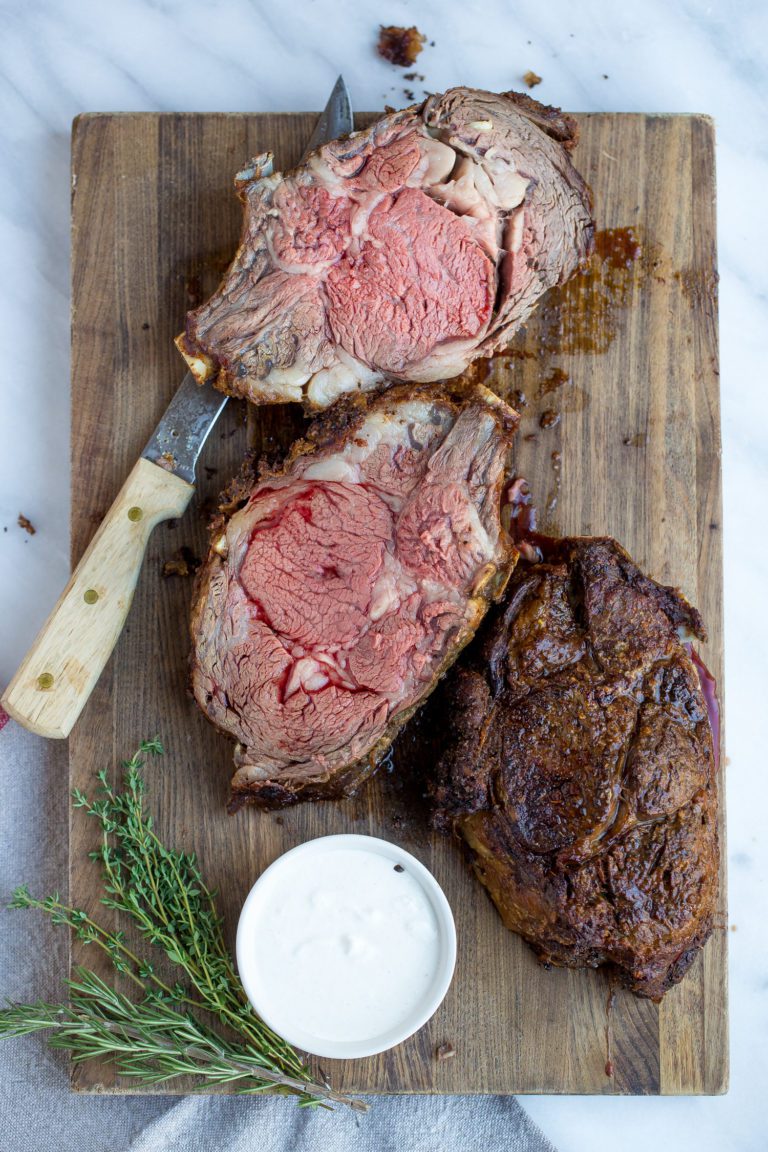 Christmas Dinner | The Perfect Prime Rib - TableandDish