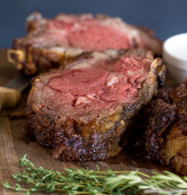 Christmas Dinner | The Perfect Prime Rib - TableandDish
